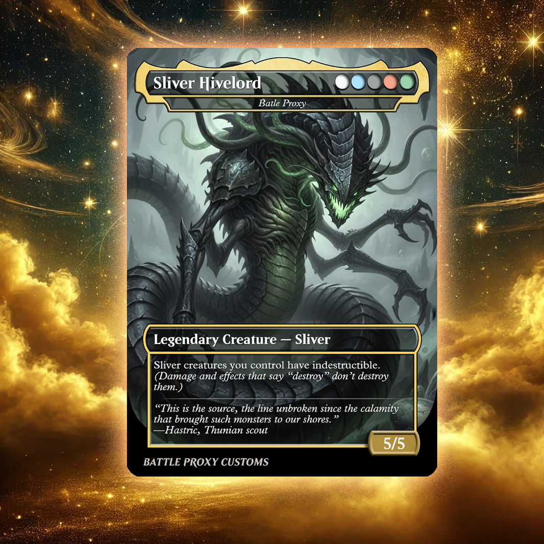 MTG Custom Proxy Card - Sliver Hivelord